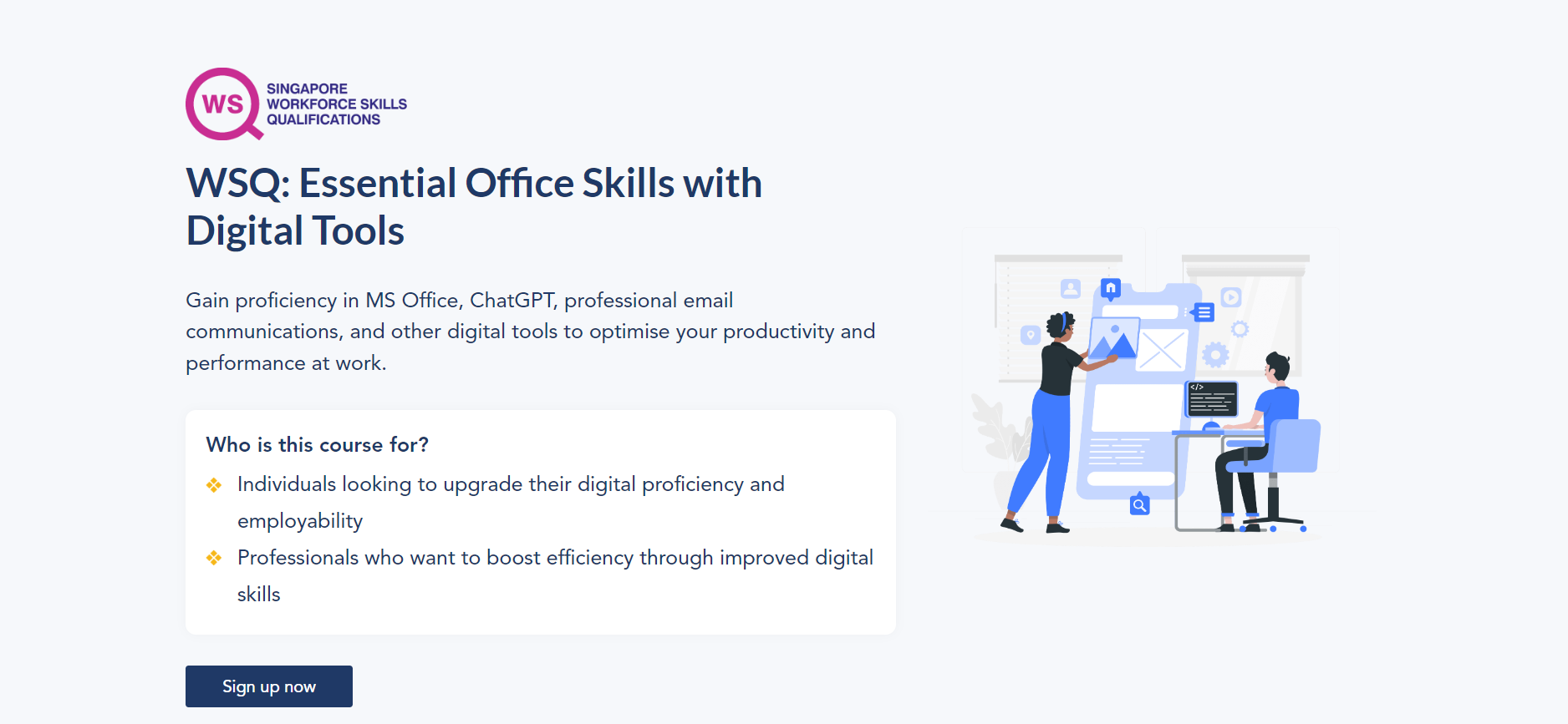 WSQ Essential Office Skills Course | Info-Tech
