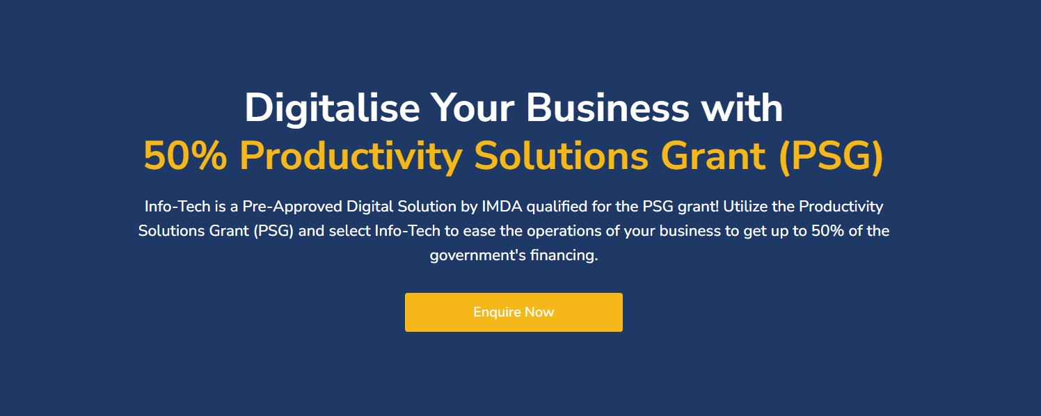 Productivity Solutions Grant (PSG) | SME Grants